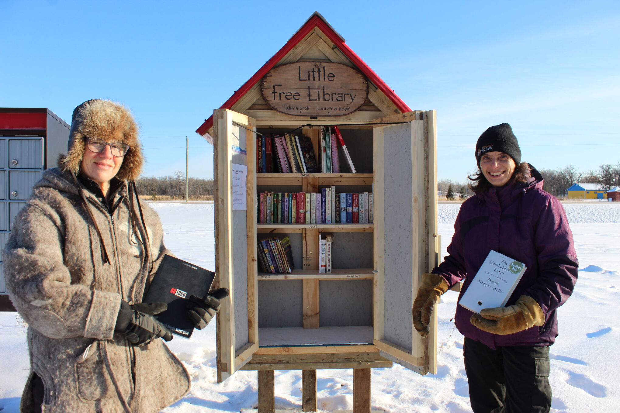 Little libraries bust boredom in RM of Stuartburn – The Carillon