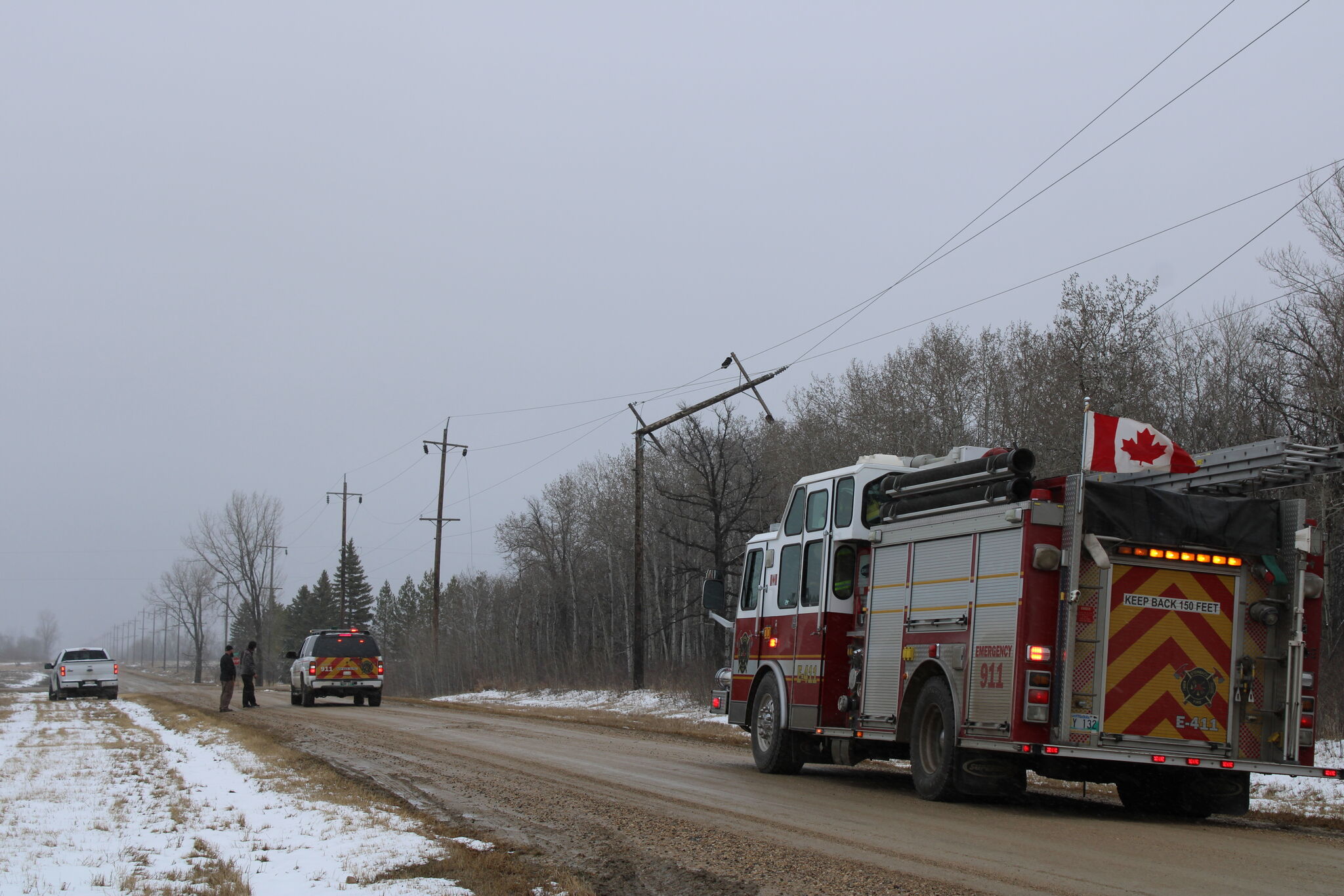 Manitoba Hydro says pole fires are common – The Carillon