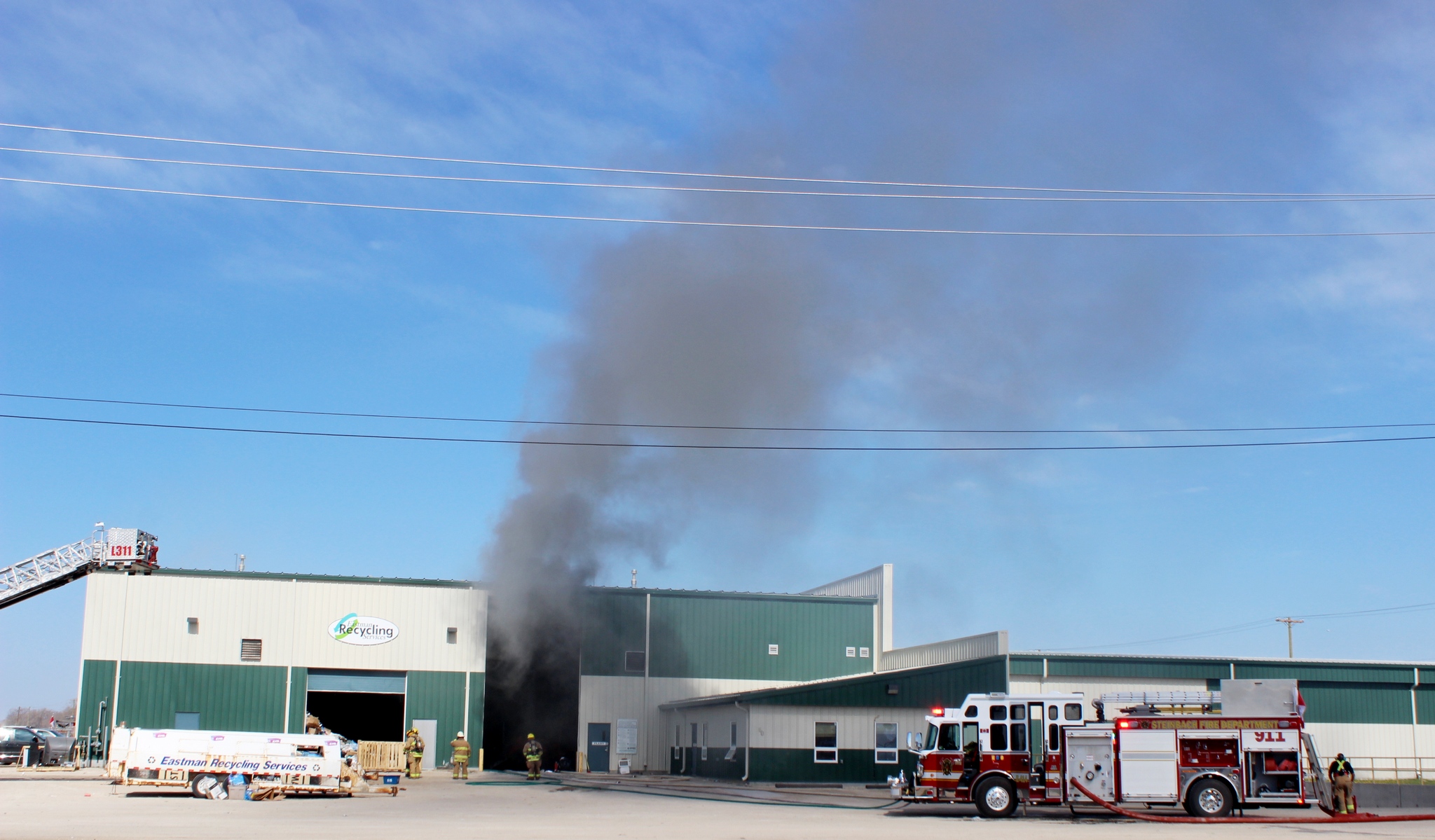 Conveyor system catches fire at Eastman Recycling – The Carillon