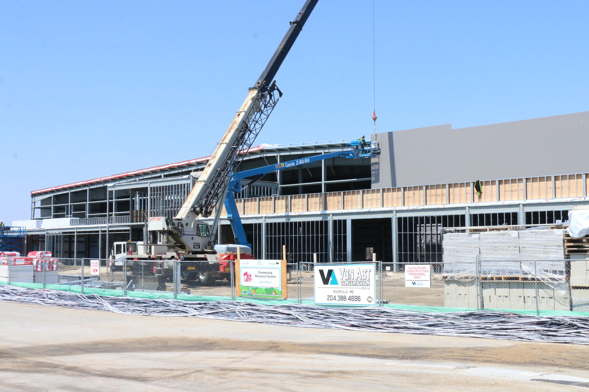 Niverville rec complex takes shape – The Carillon