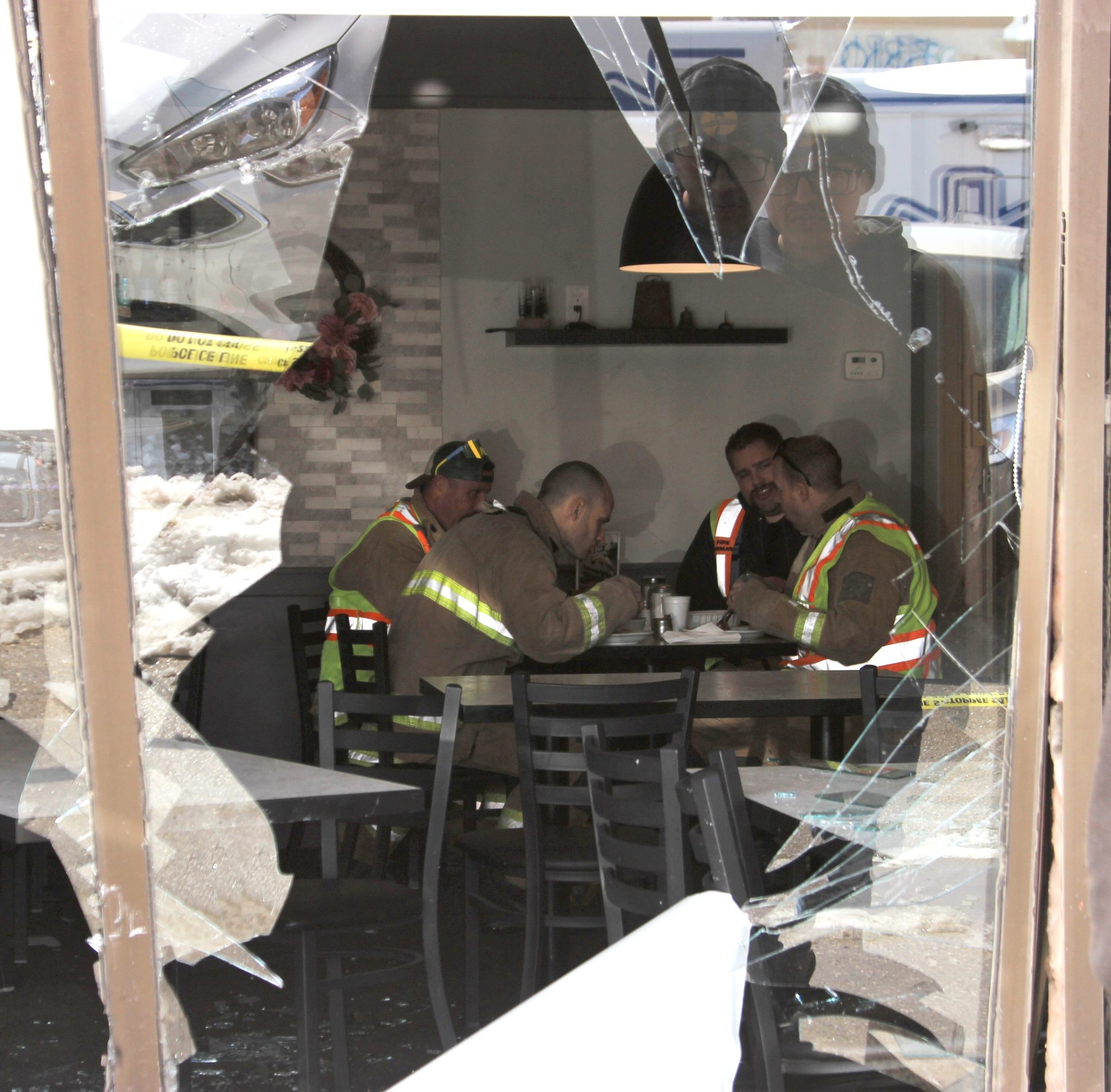 Diner crash sends one to hospital – The Carillon