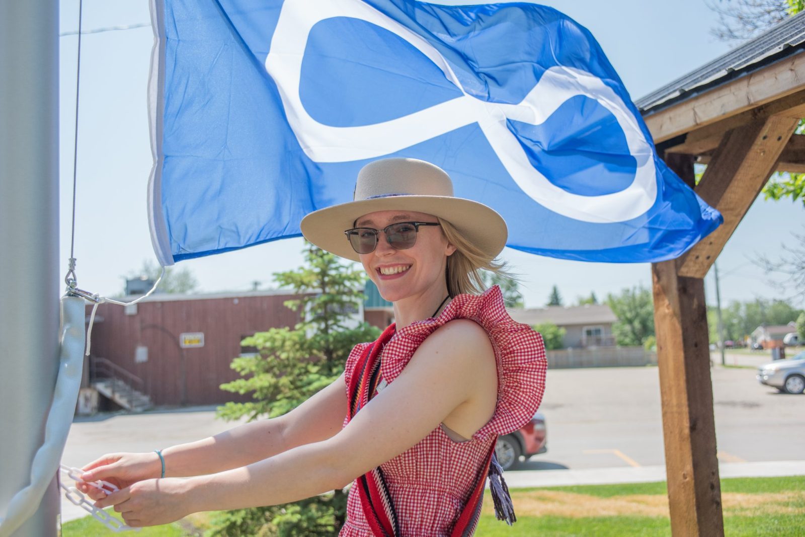 Historic flag raising and commemoration celebrates the Métis in Ritchot ...